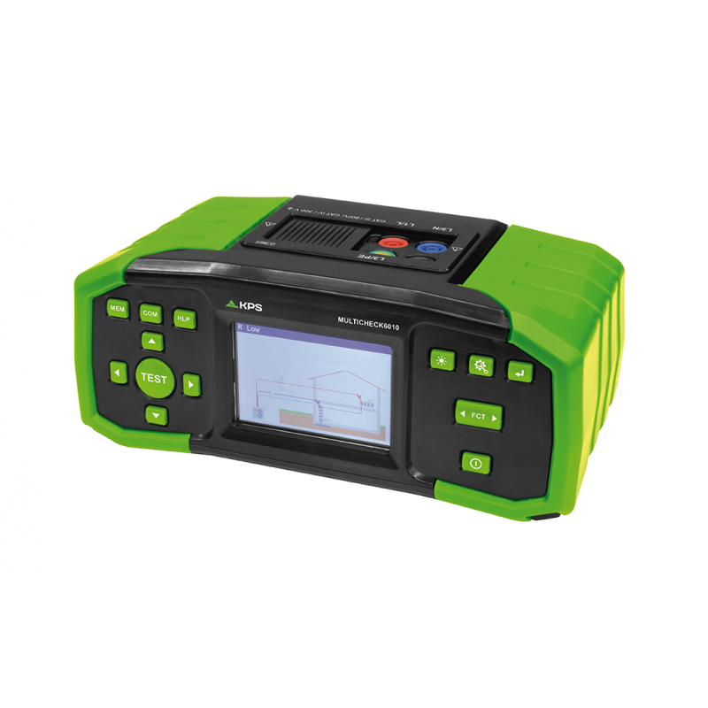 Comprobador Multifunción Multicheck 6010 KPS para mediciones REBT