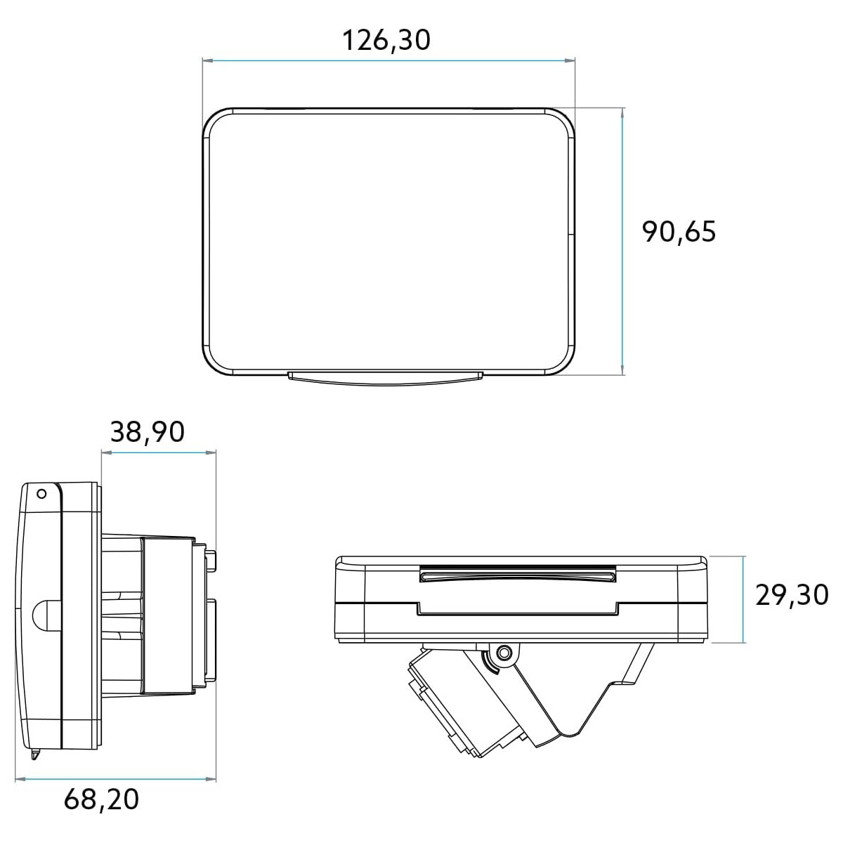 Comprar Enchufe exterior estanco IP55 con Schuko bivalente – 4box Wide